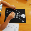 Easy Halloween DIY earbud skeleton | ActivityBox