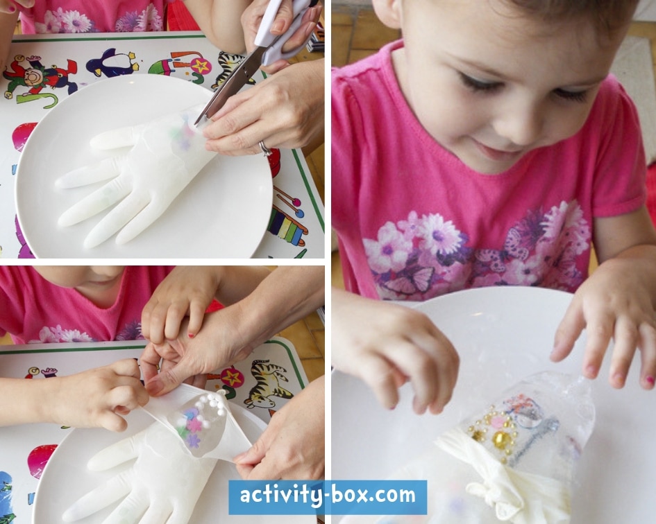 Frozen Hand Mystery Items Kids Activities To Beat the Heat | ActivityBox