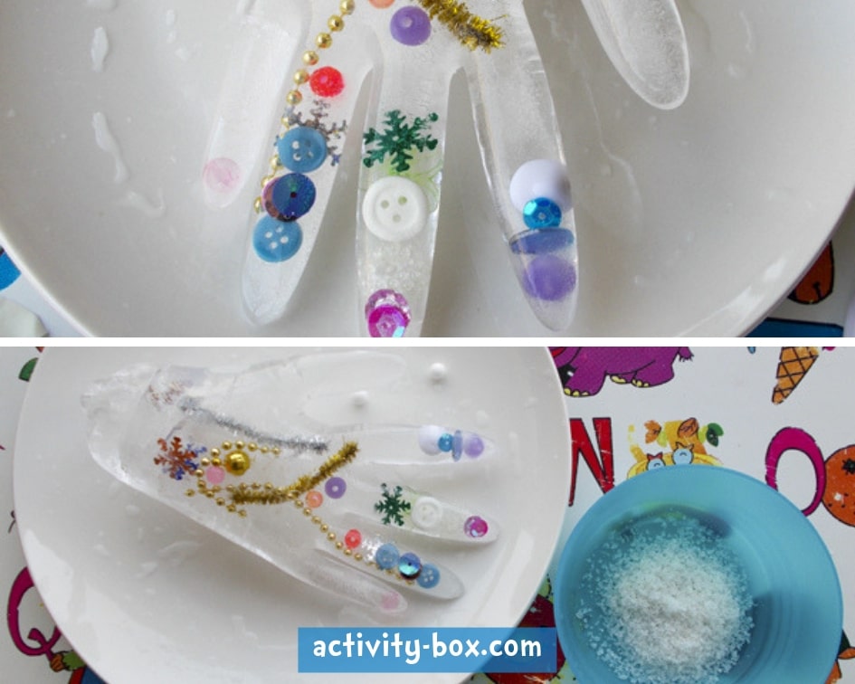 Frozen Hand Mystery Items Kids Activities To Beat the Heat | ActivityBox