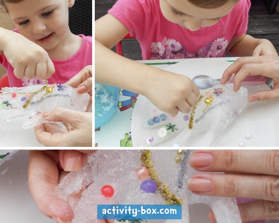 Frozen Hand Mystery Items Kids Activities To Beat the Heat | ActivityBox