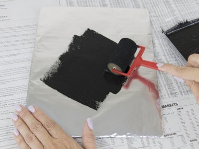 Halloween Art for Kids Tinfoil Painting Video DIY | ActivityBox